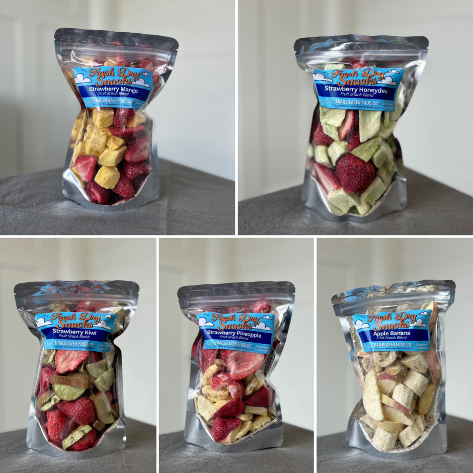 Fresh Dry Snacks - Raw, Oil-Free Fruit & Veggie Snacks