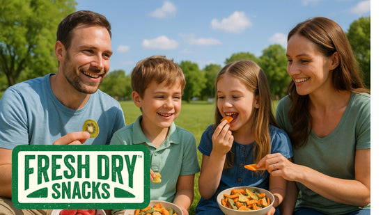 Fresh Dry Snacks | Oil-Free Veggie Chips & Healthy Fruit Mixes